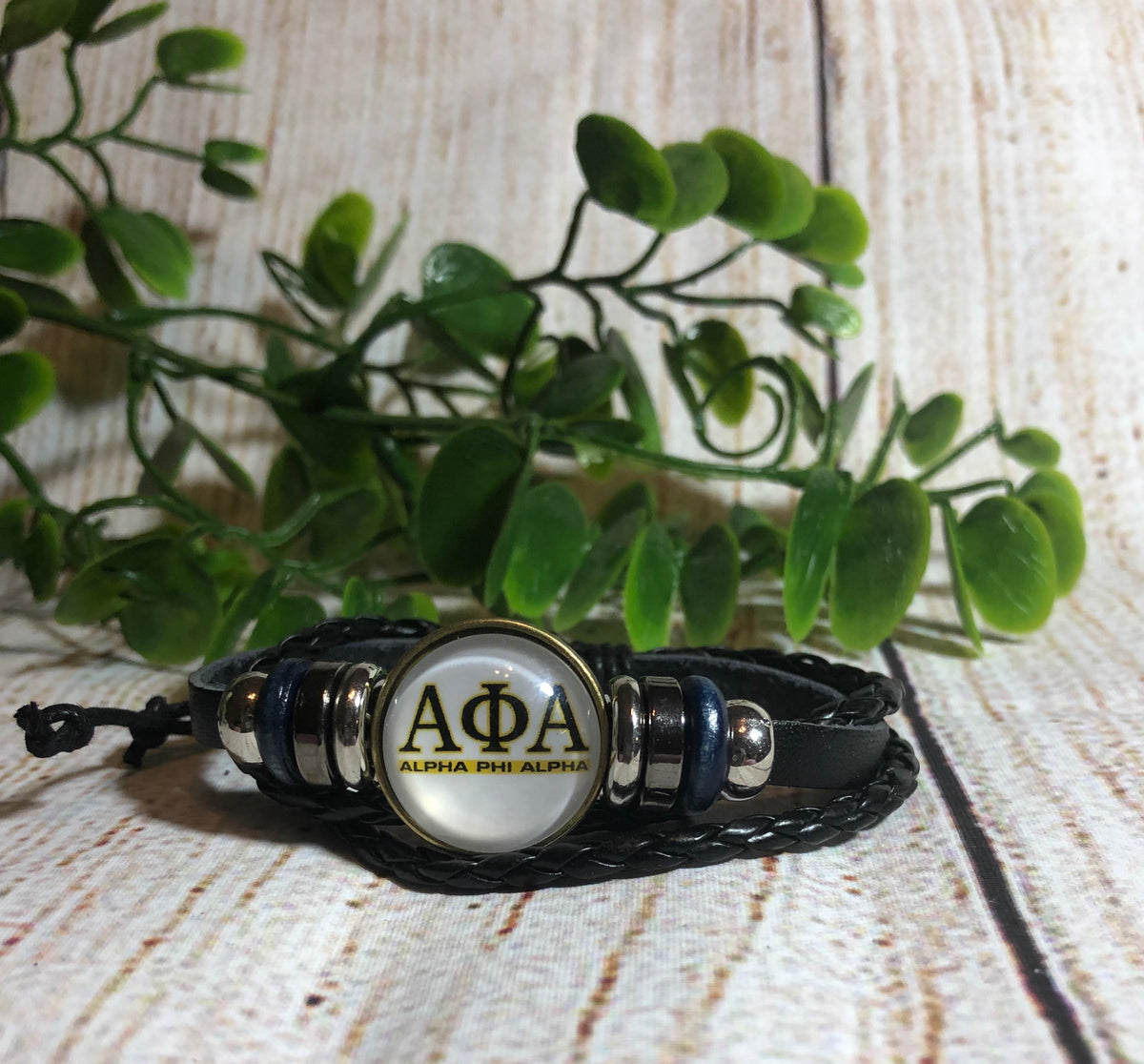 Alpha Phi Alpha Bracelet – Vintage Blue 504